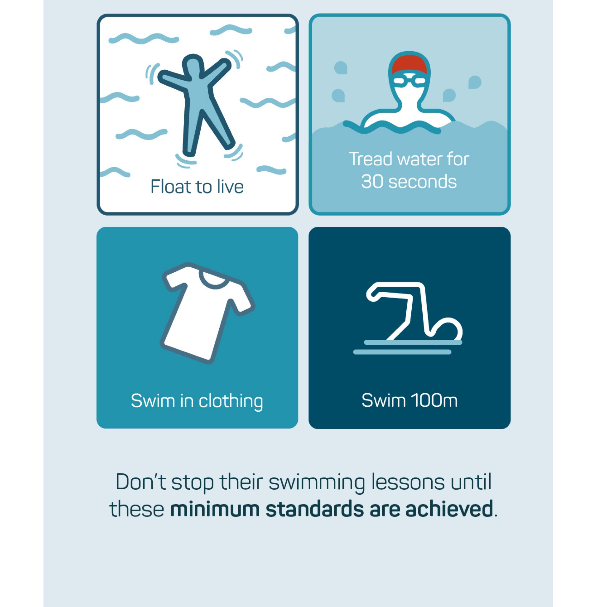 When should you stop swimming lessons? - Horsham Swim School